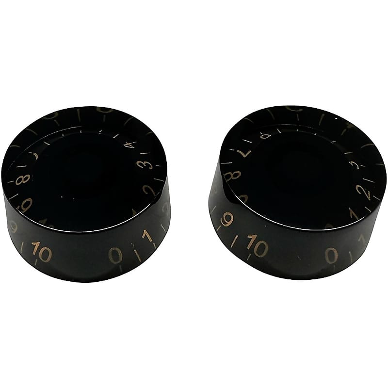 AxLabs Plastic Knob 2-Pack Aged Black | Reverb