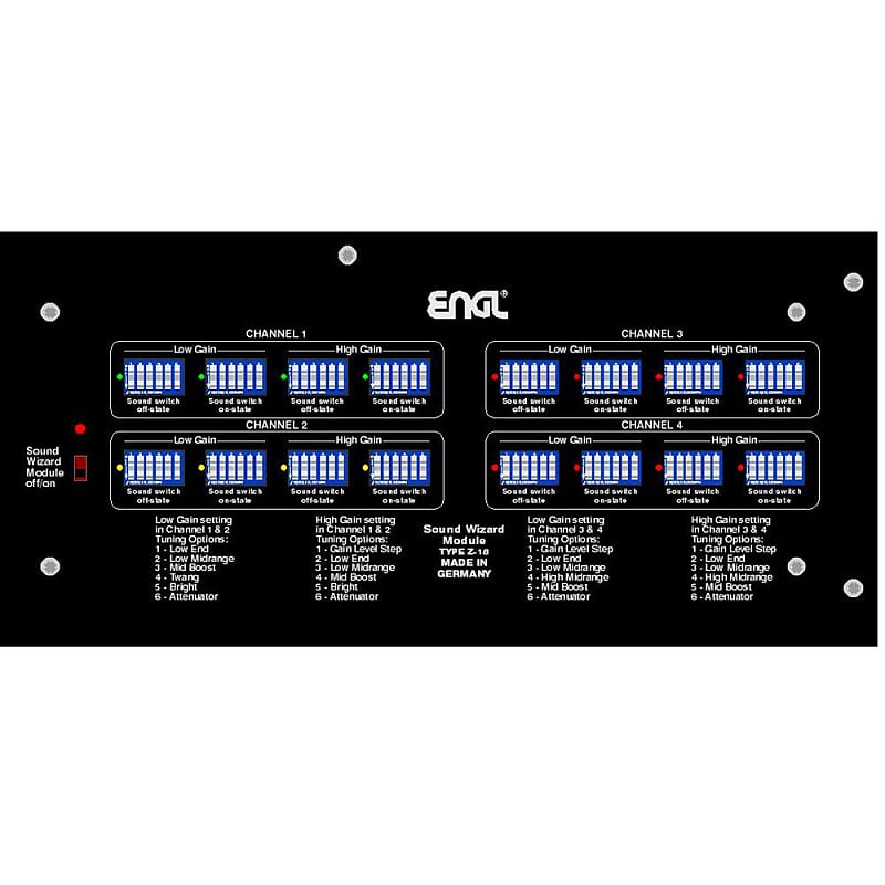 Engl Z-16 Sound Wizard Module For Invader II | Reverb