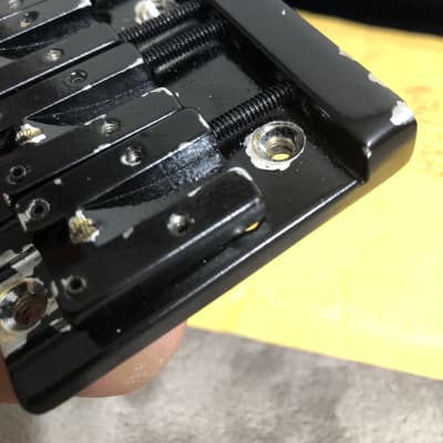 vintage fodera 5 string bass bridge 1987 monarch 1987 crome | Reverb