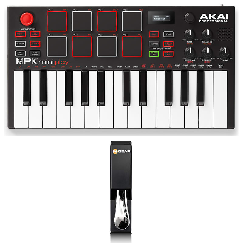 Akai Professional MPK Mini Play Mini Keyboard with Built-in | Reverb