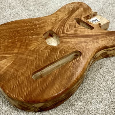 Custom Fender Telecaster Body - Solid Burl Figured Maple - | Reverb