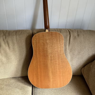 Washburn D93 limited edition Herringbone 1993 - Natural | Reverb