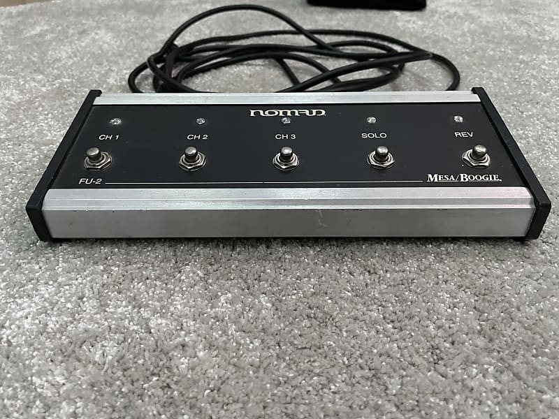 Mesa Boogie Nomad 45 55 foot switch footswitch with 7 | Reverb France