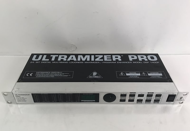 Behringer Ultramizer Pro DSP 1400P Maximizer Program Enhancer | Reverb