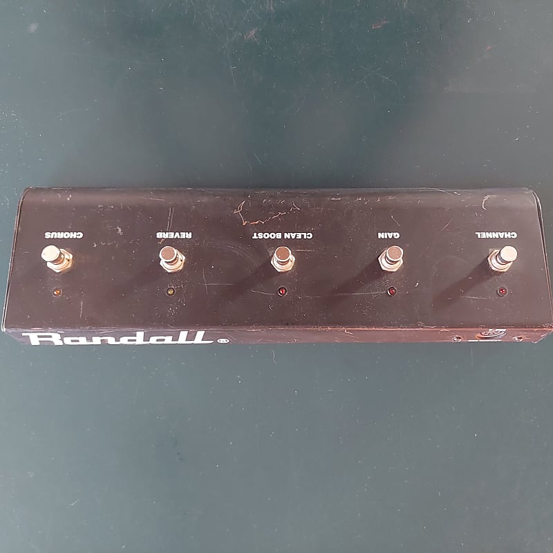 Randall 7pin footswitch | Reverb