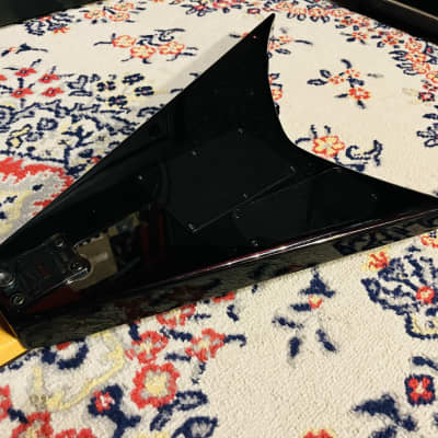 Kramer Striker 400ST Randy Rhoads V Floyd Rose 80s - Black w/ | Reverb