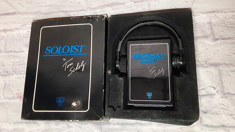 Vintage Tom Sholtz Rockman 1980's Headphone Amp w/ BOX 👀 | Reverb