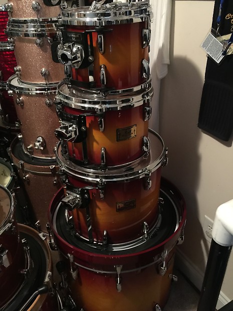 pearl Masters drums kit (maple) Pearl masters ? Sunburst | Reverb