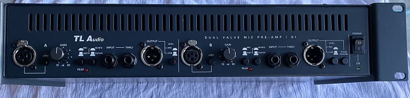 TL Audio Vintage TUBE Dual Valve Mic Pre-Amp / DI | Reverb
