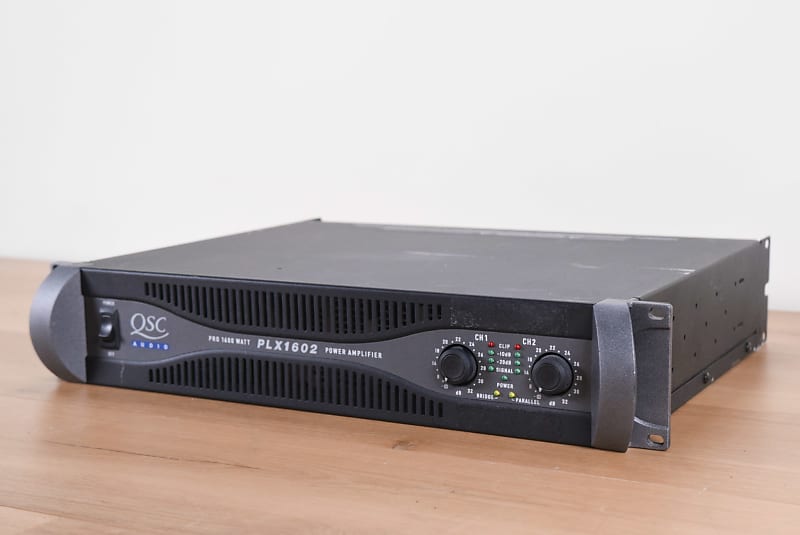 QSC PLX1602 2-Channel Power Amplifier (church owned) | Reverb Canada