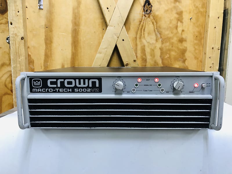 Crown Macro-Tech MA5002VZ Power Amplifier MA5000 1775 Watts | Reverb
