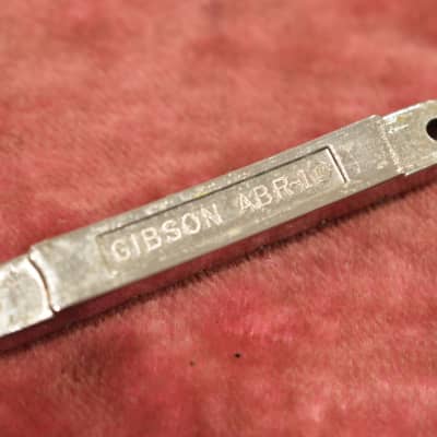 Vintage Gibson 1965 ABR-1 Bridge Chrome - NO patent Number | Reverb