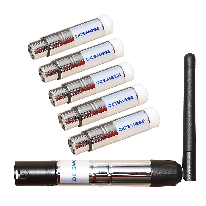 Dmx Wireless, 6Pcs Dmx512 Dmx Dfi Dj 2.4G Wireless 5 Receiver | Reverb
