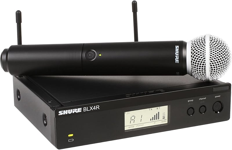 Shure BLX24R/SM58 UHF Wireless Microphone System - Perfect | Reverb