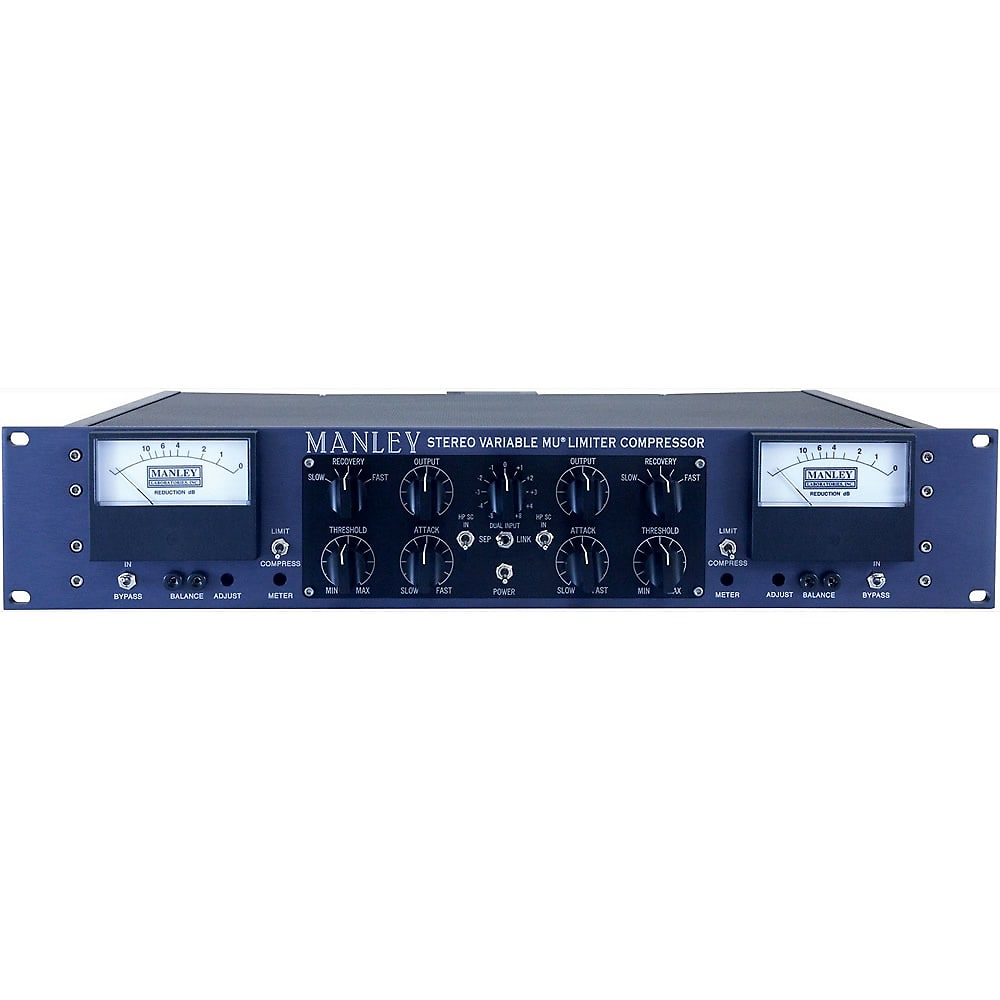 Manley Labs Variable MU Stereo Tube Compressor Limiter with | Reverb