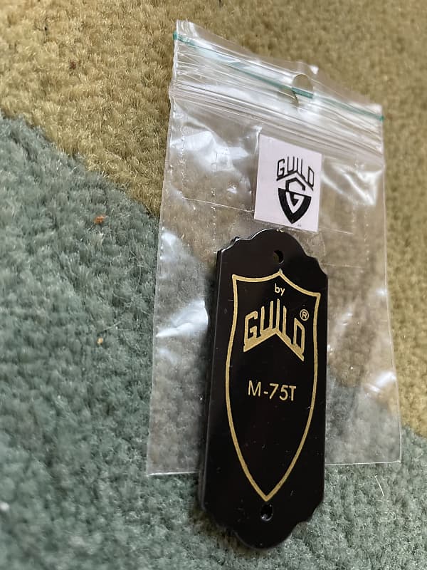 DeArmond M-75T truss rod cover DeArmond by Guild made in | Reverb