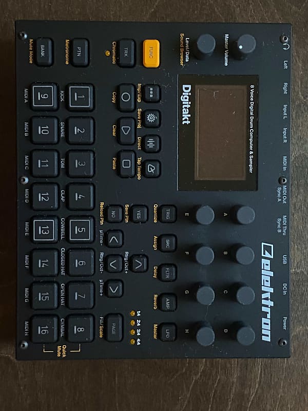 Elektron Digitakt 2020's Black | Reverb