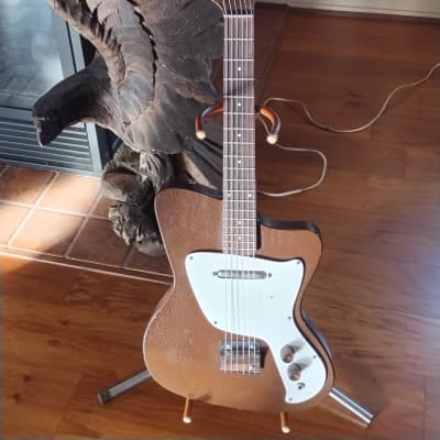 Danelectro Dane C series slimline 1960s Crakle Finish | Reverb