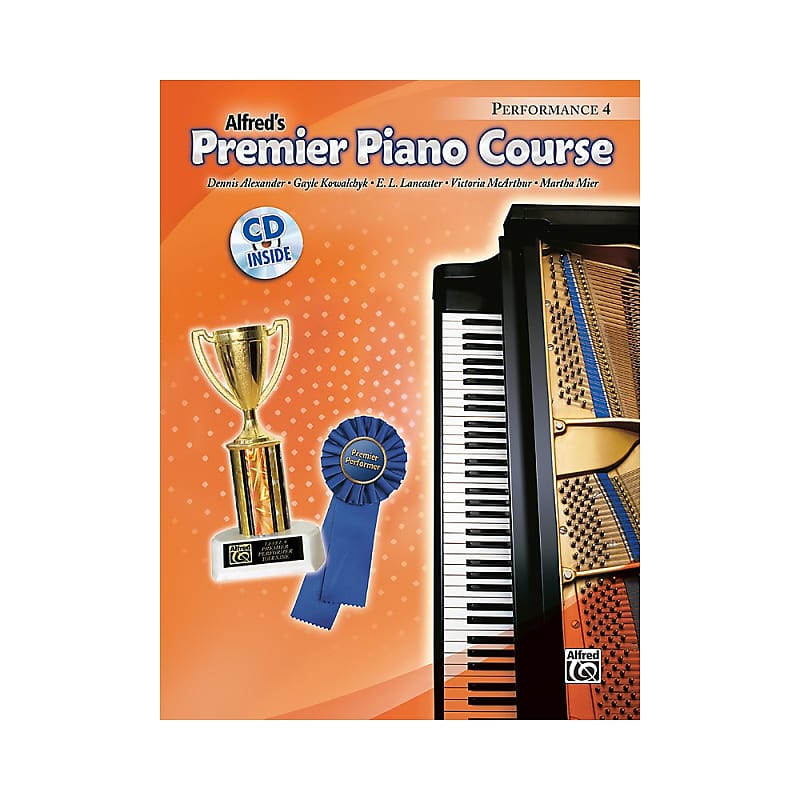 Alfred Premier Piano Course Performance Book 4 & CD | Reverb
