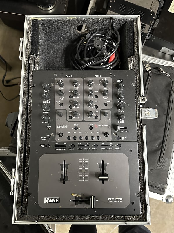Rane TTM 57SL Serato Pro DJ Live 2-Channel Performance Mixer | Reverb