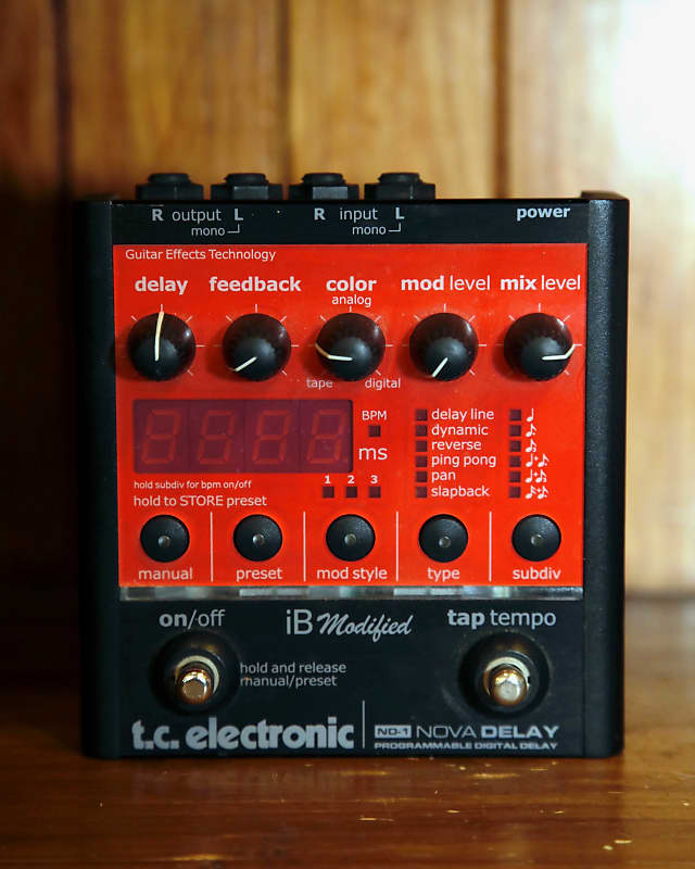 TC Electronic Nova Delay Pedal Pre-Owned | Reverb UK