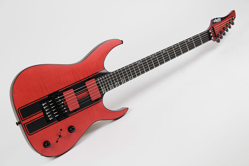 Schecter Banshee GT FR 2020 Satin Trans Red | Reverb