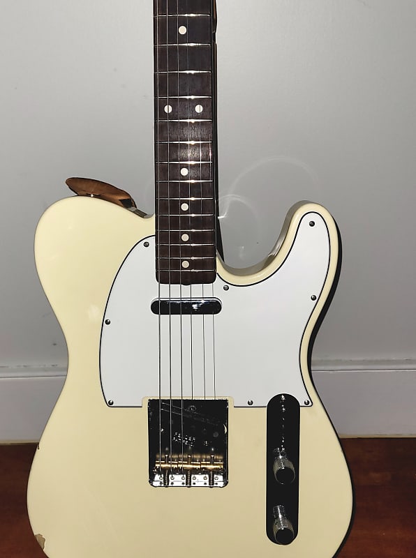 Fender Custom Shop 59' Telecaster 2021 Vintage White | Reverb
