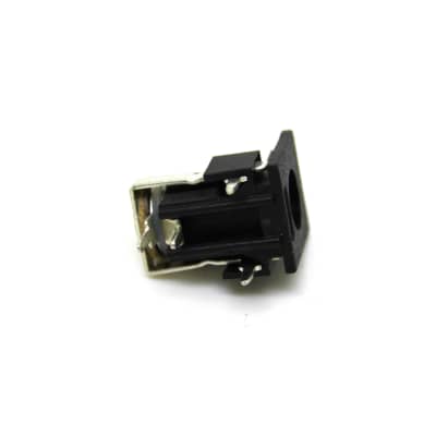 BOSS STYLE BLACK DC CONNECTOR POWER JACK 2.1mm PCB MOUNT | Reverb