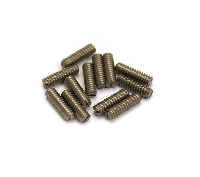 GS-3372-005 (12) Tall Slotted Stainless Bridge Screws For | Reverb UK
