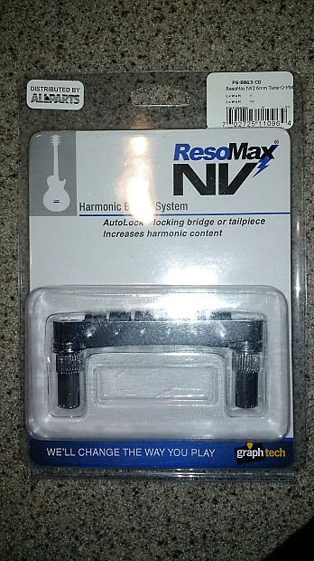 Graph Tech ResoMax NV2 TOM Bridge 6mm Nickel | Reverb UK