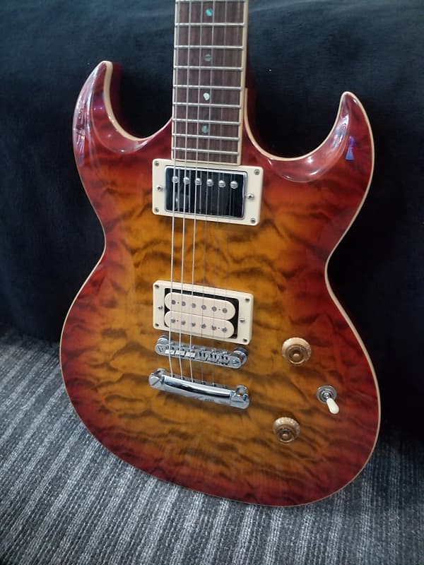 Samick Greg Bennett Design Torino TR-3 2003 Sunburst Quilt | Reverb