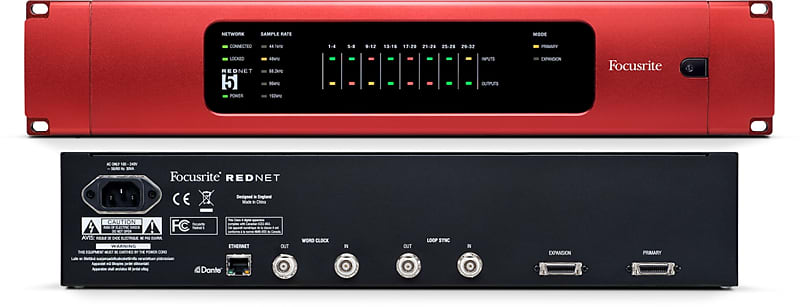Focusrite AMS-REDNET-5:: Open Box, Full Factory Warranty | Reverb