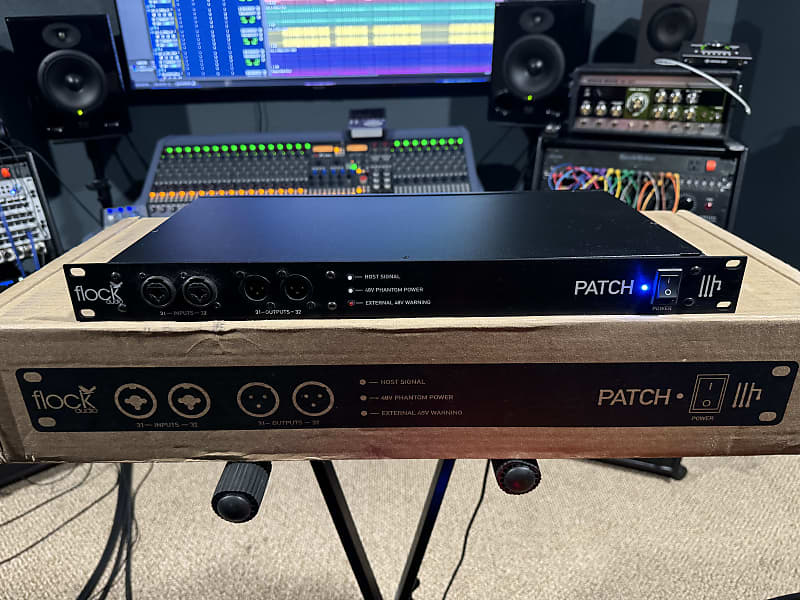 Flock Audio Patch 64-Point Digital Patchbay 2023 - Present - | Reverb