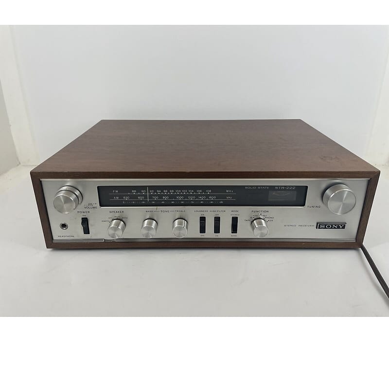 Sony STR-222 1970 - Wood | Reverb