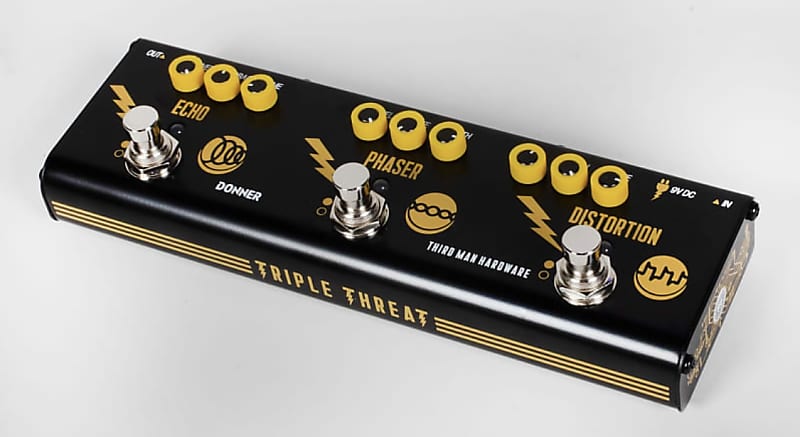 Third Man Hardware 3 in 1 Triple Threat guitar FX pedal 2024: | Reverb
