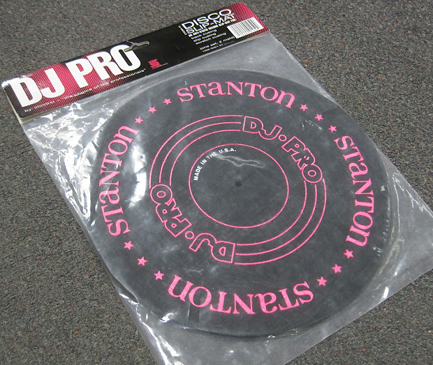 Stanton DJ Pro Disco Anti-Static Record Slip-Mat for cueing | Reverb