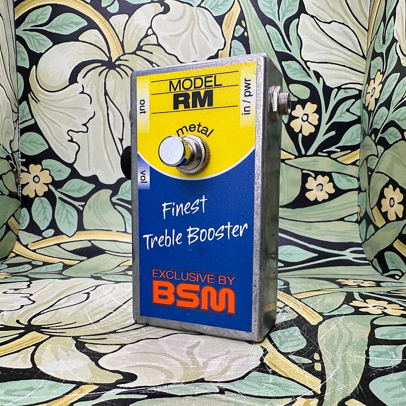 BSM Model RM Finest Treble Booster | Reverb