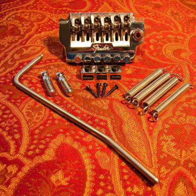 Vintage Fender System 1 One Tremolo System Bridge | Reverb