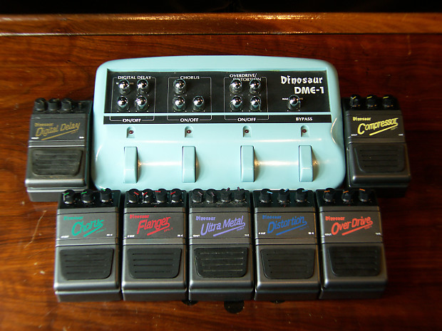 Dinosaur 8 Pedals | DME-1 | 5 boxes | Distortion Overdrive | Reverb