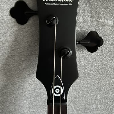 Waterstone Sam Hill 2-string bass 2022 Matte Black | Reverb