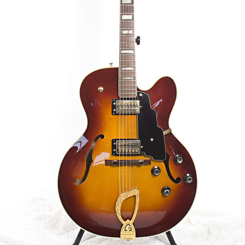 1988 Guild USA X170 Sunburst Hollowbody Electric Guitar | Reverb