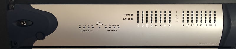 Digidesign 96 I/O Pro Tools Interface 8x8 - 2000's Gray/Blue | Reverb