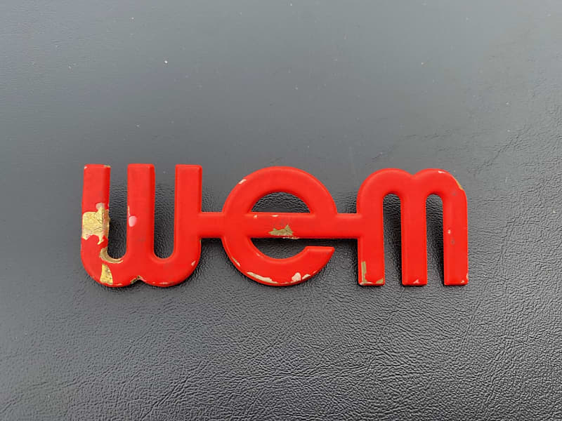 WEM LOGO ORIGNAL 1969 | Reverb