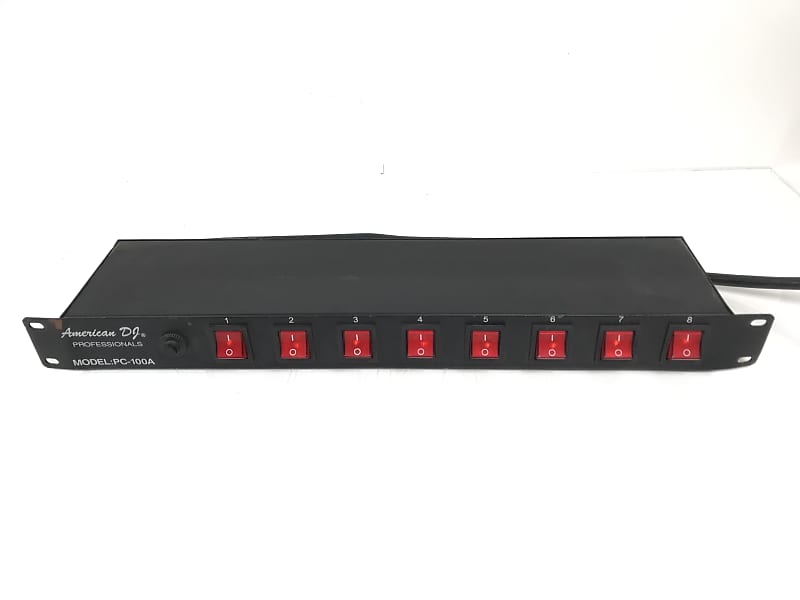 American DJ PC-100A 8-Switch ON/OFF Power Center | Reverb