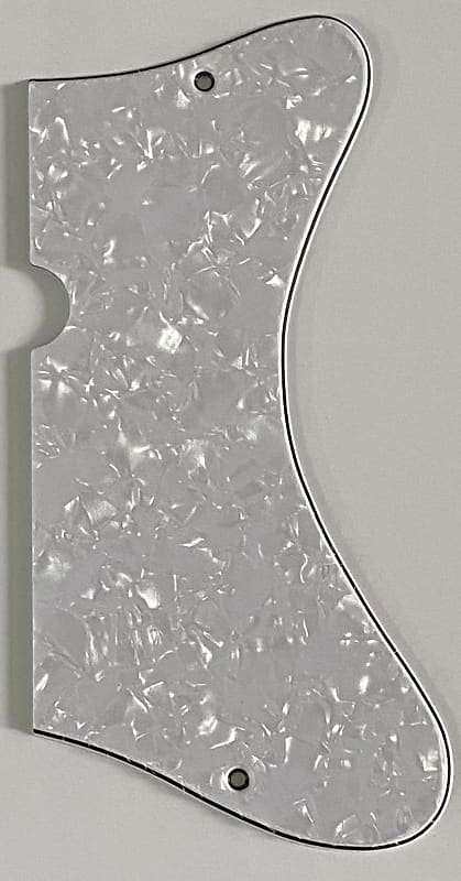 Custom New 4 Ply White Pearl Fits Danelectro U2 Styel Guitar | Reverb