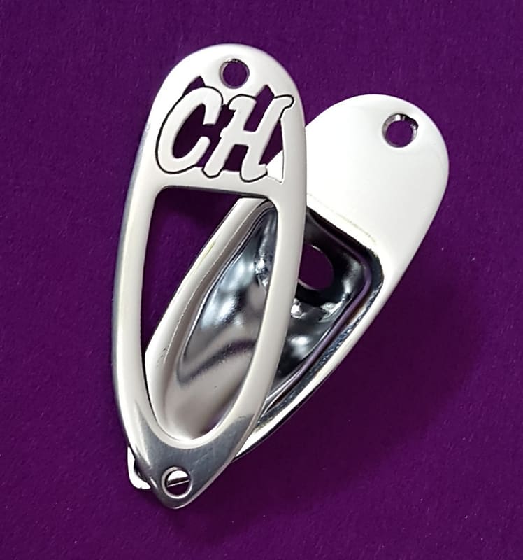 Jack Plate SILVER Fender Stratocaster Custom Metal Handmade | Reverb