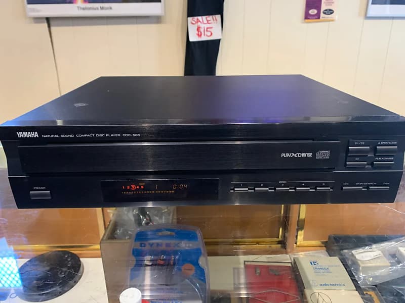 Yamaha CDC-565 CD Carousel * 5 Discs - Black | Reverb