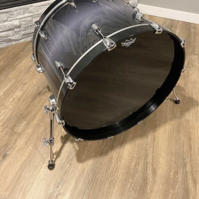 Gretsch Renown Maple 16x24" Bass Drum - Gun Metal Fade | Reverb