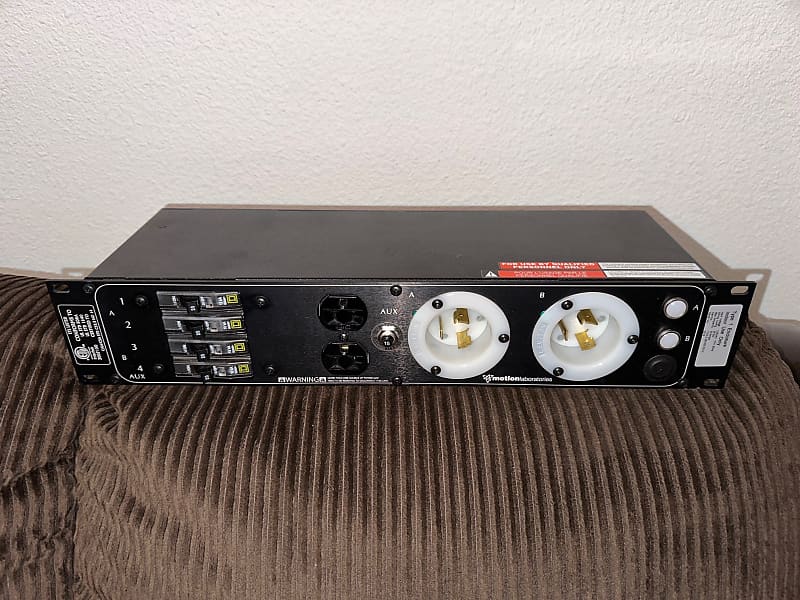 Motion Laboratories 120V Power Distro (Dual 30 Amp Inputs) | Reverb