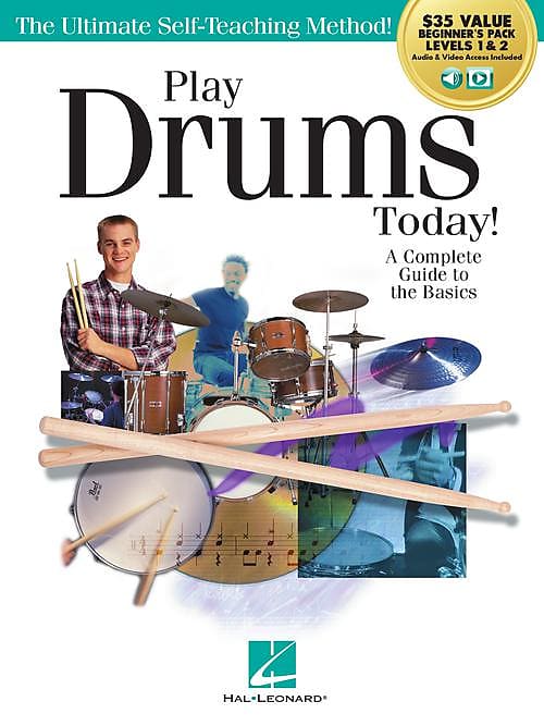 Play Drums Today All In One Beginners Pack Includes Book 1 | Reverb
